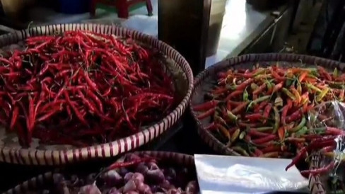 Harga Pangan Minggu: Cabai Rawit Rp70.440/kg, Bawang Merah Rp38.330/kg