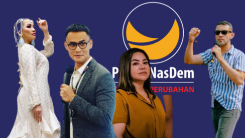 Bakal Caleg NasDem Bertabur Bintang, Ada Anisa Bahar, Reza Artamevia ...
