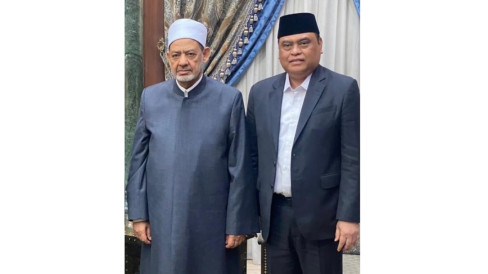 Syafruddin Memenuhi Undangan Grand Sheikh Al Azhar dan Sekjen Liga ...