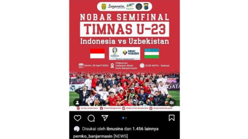Edaran Nobar Timnas Indonesia U-23 Pakai Logo Piala Eropa 2024, Garuda ...