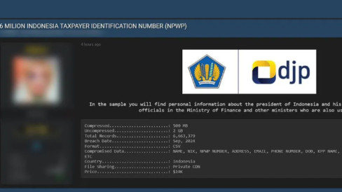 6 Juta Data NIK, NPWP, hingga Nomor Telpon Diduga Bocor: Termasuk Data ...