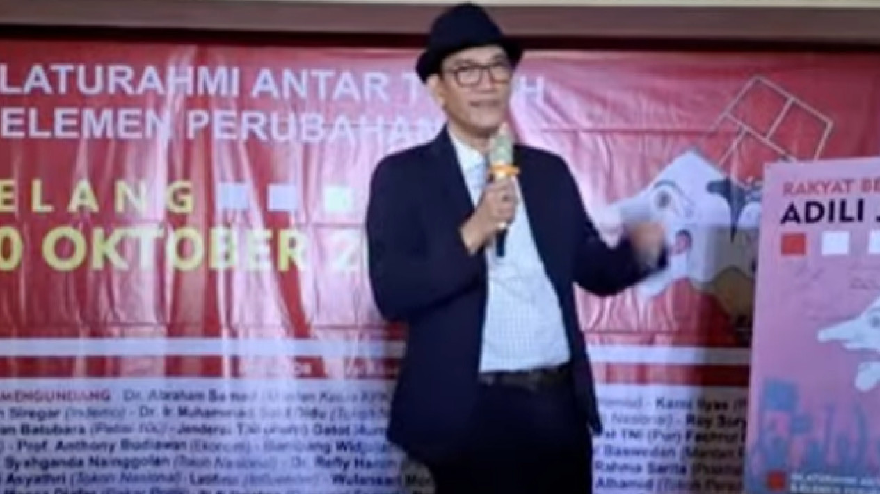 Kasus Pembubaran Diskusi di Kemang Refly Harun: Si Preman Rambut Kuncir ...