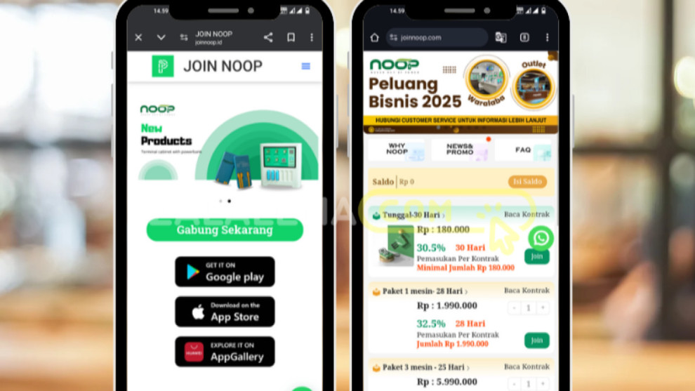 Aplikasi Joinnoop dan Apakah Join Noop Penipuan? Korban Noop Kini Buka ...