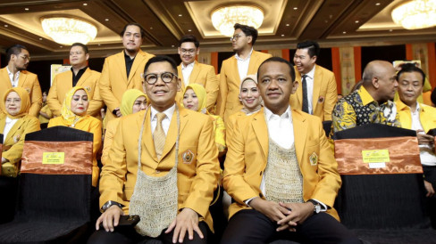 HUT MKGR, Gibran Tak Terlihat Hadir, Ternyata Diwakilkan Oleh Orang Ini....
