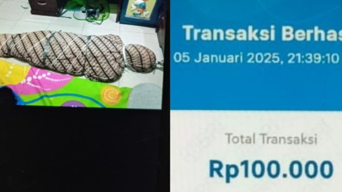 Gilang Bungkus Jarik Diduga Bayar "Model" Rp100.000 untuk Dibungkus ...