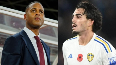 Patrick Kluivert Bujuk Pascal Struijk Bela Timnas Indonesia saat Duduk ...