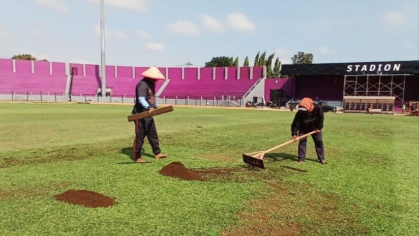 Renovasi Stadion Brawijaya Dikebut, Persik Kediri Siapkan Homebase ...