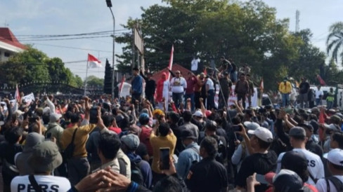 Berita Foto: Kondisi Terkini Demo Besar-Besaran di Pati, Warga Tuntut ...
