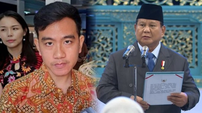 Gibran Tak Ada saat Pelantikan Menteri-Wakil Menteri, Publik ...