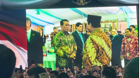 Presiden dan Mentan Amran Bincang Santai di Sela Jamuan Makan Malam ...