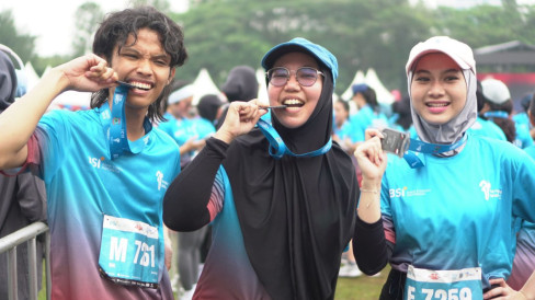 Run for Humanity Tangsel 2025 Kumpulkan Donasi Rp120 Juta untuk Palestina