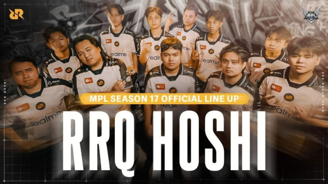 Daftar Roster RRQ Hoshi di MPL ID Season 17: Diperkuat Dua Nama Baru