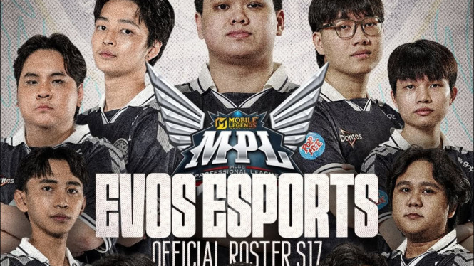 Daftar Roster EVOS Esport di MPL ID Season 17: Ada Kyy Hingga Nama Baru