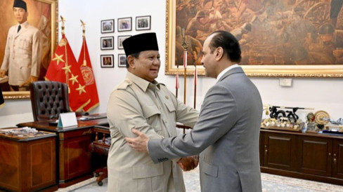 Prabowo Terima Pesan Khusus Emir Qatar di Istana Merdeka, Bahas Kerja ...
