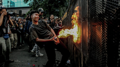 Mencuat Isu Adanya Jamming dan CCTV Mati saat Aksi Demo di Bundaran HI ...