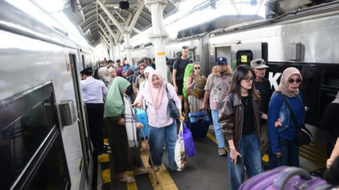 Mobilitas Penumpang Kereta Api di Wilayah Daop 6 Yogyakarta Capai 72. ...