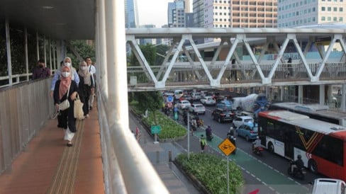 Warga Diimbau Bermasker, Kualitas Udara Jakarta Peringkat Dua Terburuk ...